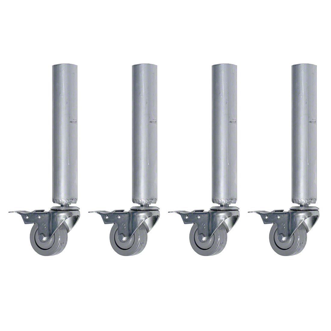 QuickLock QLMFL16 16"H Stage Legs w/Casters & Brakes | StageDrop