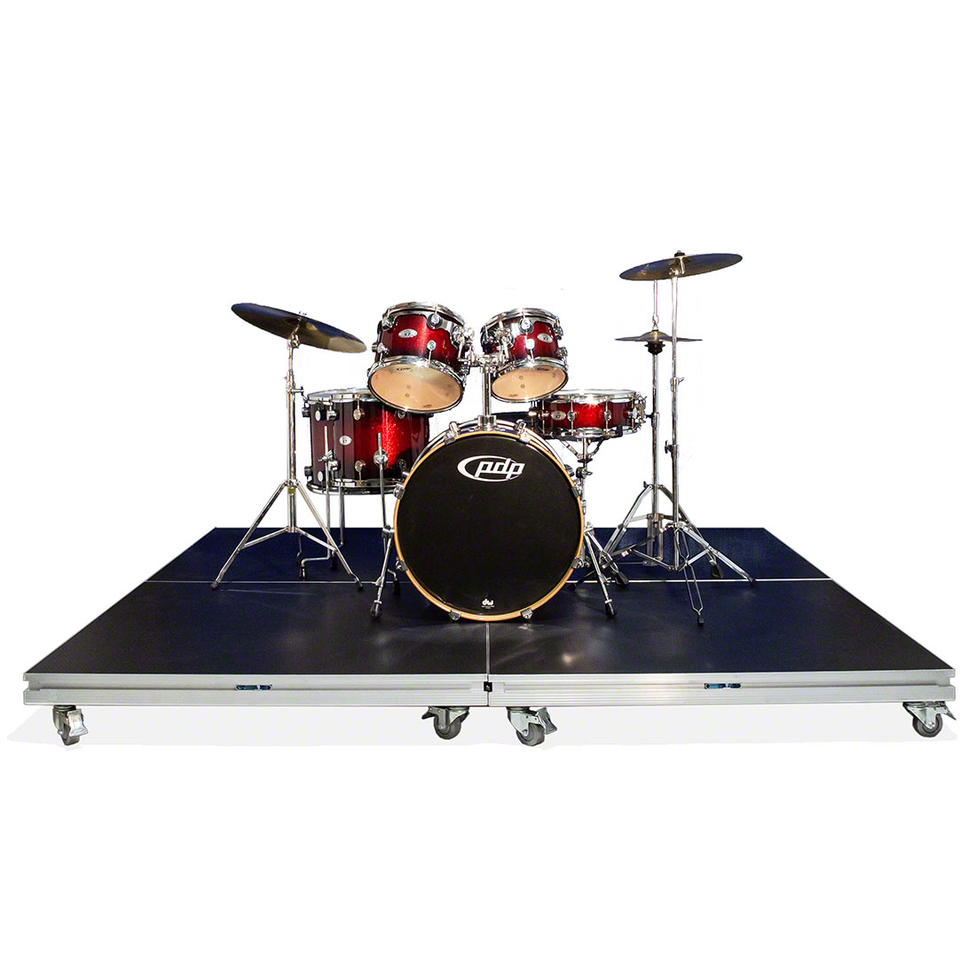 Custom Drum Riser And Cage My Brother And I Built A Badass Drum Cage