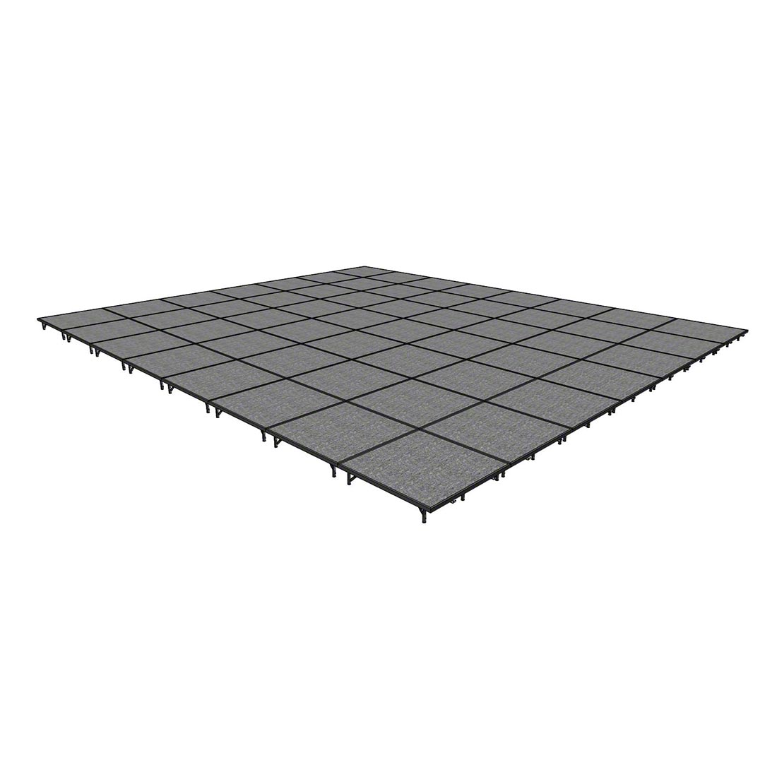 Midwest Folding 28'x32' TransFold Portable Stage Kit, 8"H | StageDrop