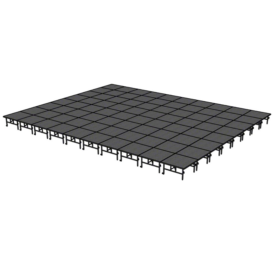 Midwest Folding 32'x40' TransFold Portable Stage Kit, 24"-32"H | StageDrop