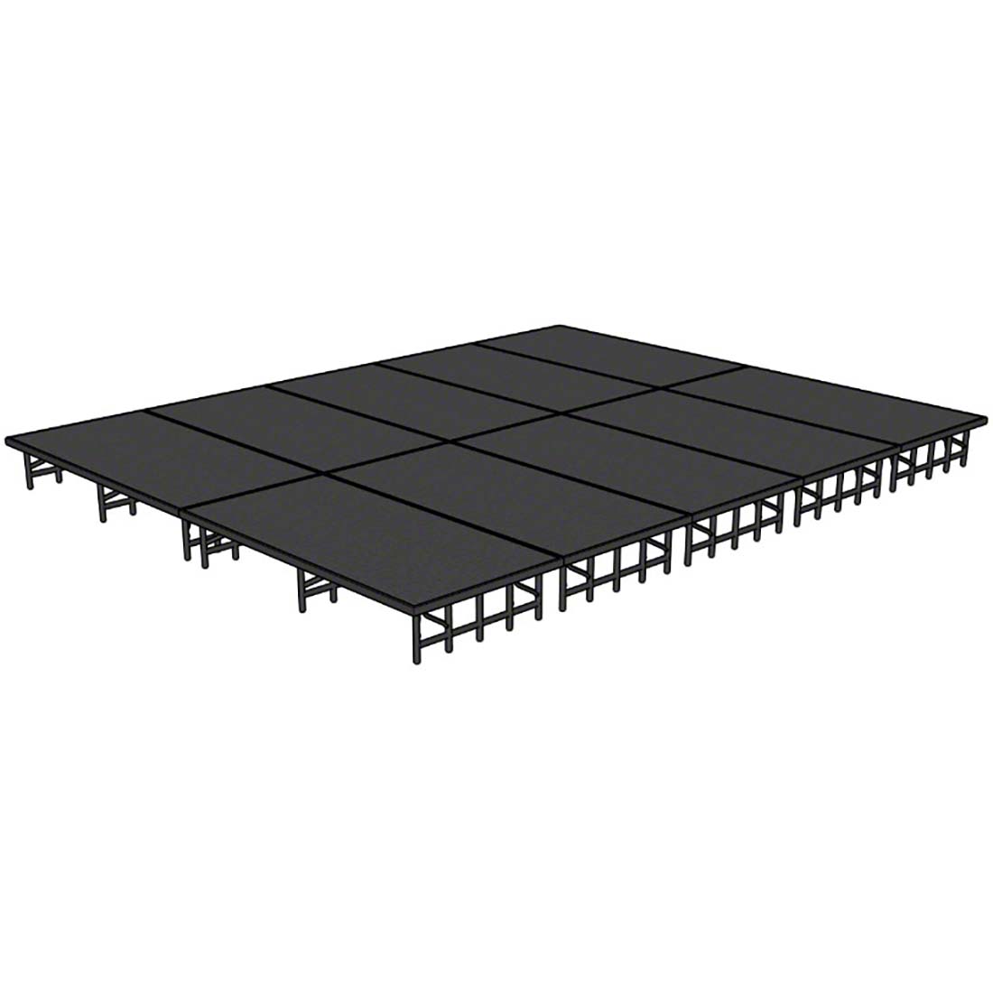 National Public Seating 16'x20' Portable Stage Kit NPS-SD16X20 | StageDrop