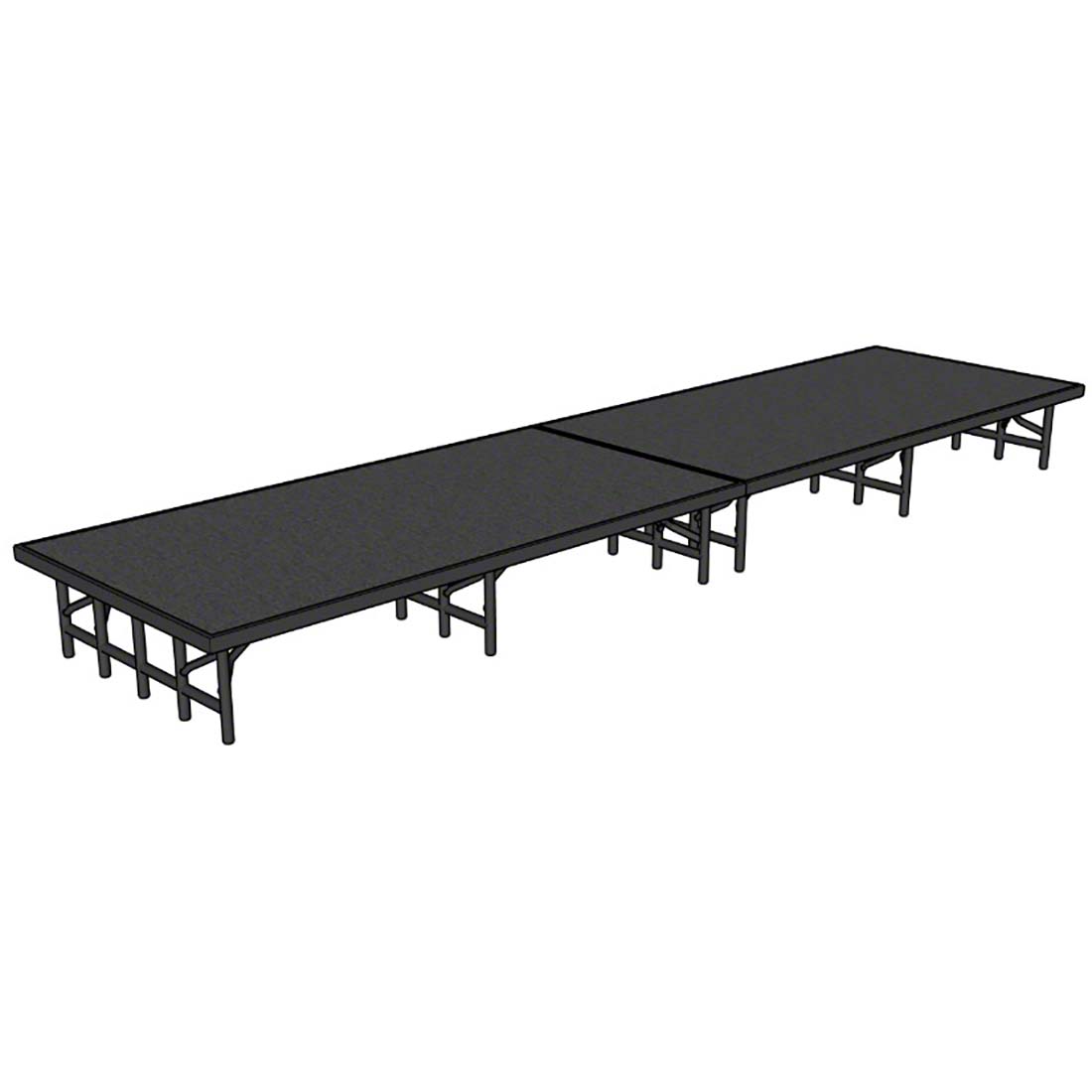 National Public Seating 4'x16' Portable Stage Kit NPS-SD4X16 | StageDrop
