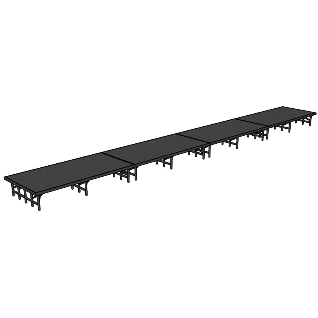 National Public Seating 4'x32' Portable Stage Kit NPS-SD4X32 | StageDrop