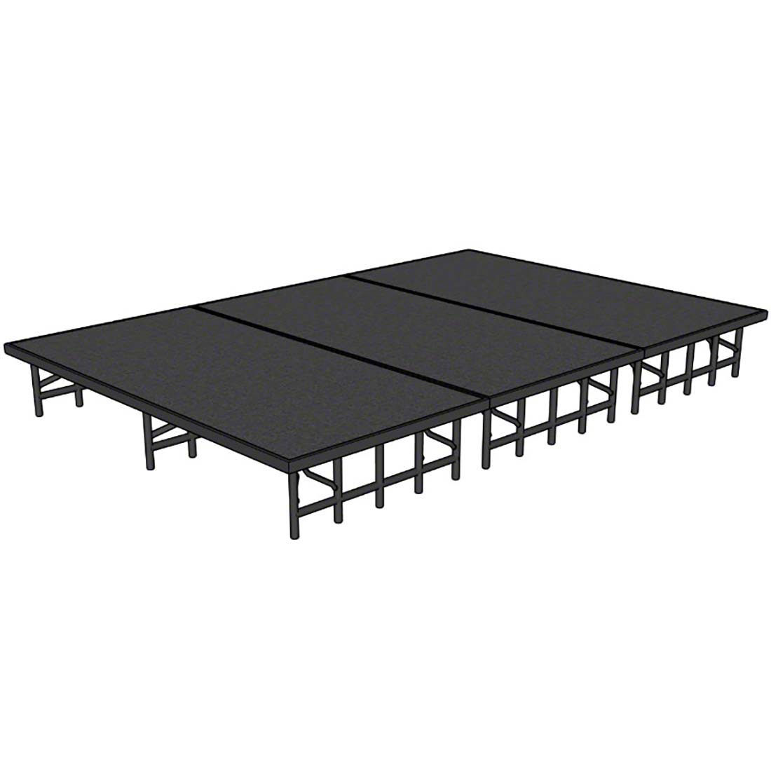 National Public Seating 8'x12' Portable Stage Kit NPS-SD8X12 | StageDrop