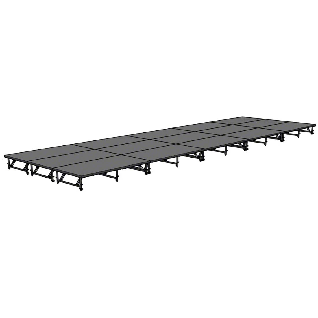 Staging 101 12'x40' Portable Stage, 16"-24" Height | StageDrop