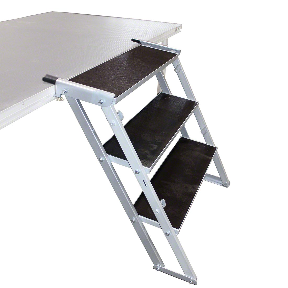 StageQ XSQ-ST3 3-Step Stairs for 28"H Stage | StageDrop