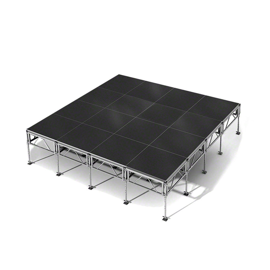 All-Terrain 16'x16' Outdoor Stage, 24"-48"H, Industrial | StageDrop