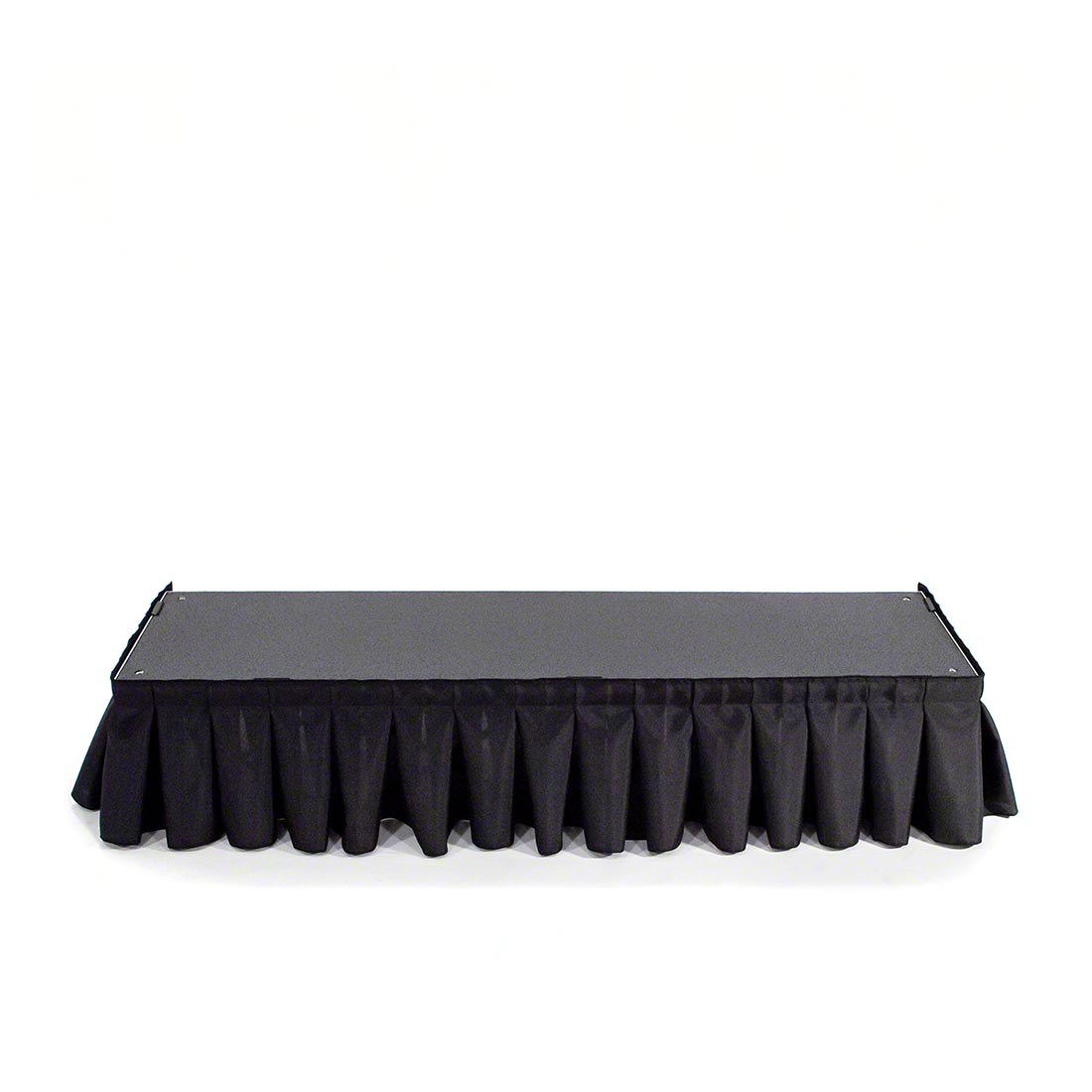 Box-Pleat Step Skirts for IntelliStage 3'W Stage Steps | StageDrop