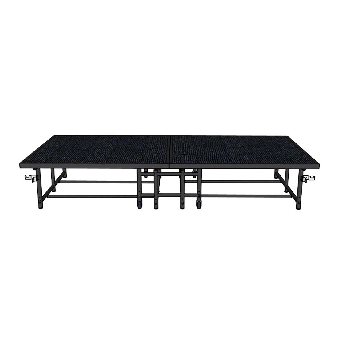 Midwest Folding Mobile 4'x8' Fold and Roll Stage | StageDrop