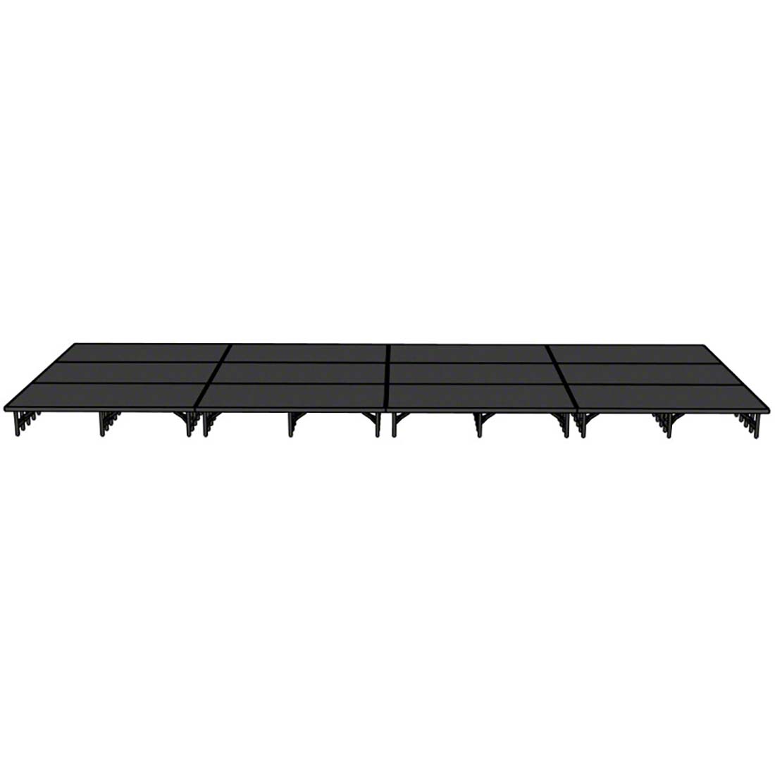 National Public Seating 12'x32' Portable Stage Kit NPS-SD12X32 | StageDrop