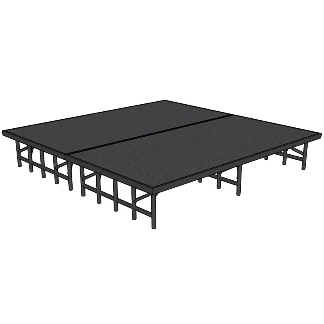 National Public Seating 8'x8' Portable Stage Kit NPS-SD8X8 | StageDrop